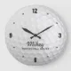Personalized Golf Clock | Zazzle