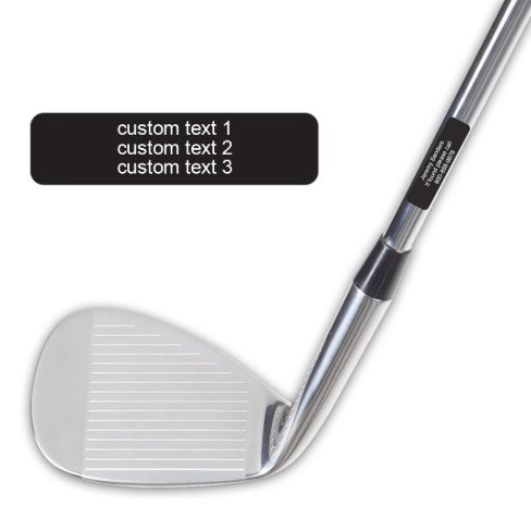Personalized Golf Club Labels | Zazzle.com