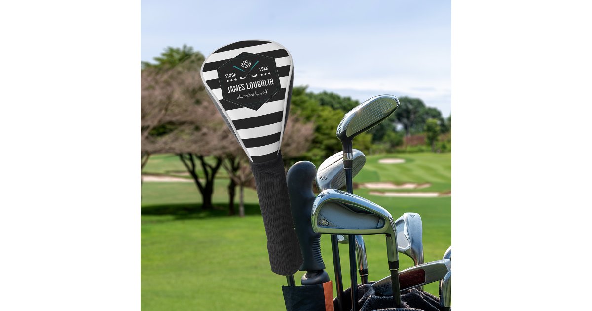 Personalized Golf Club Logo Golf Head Cover | Zazzle