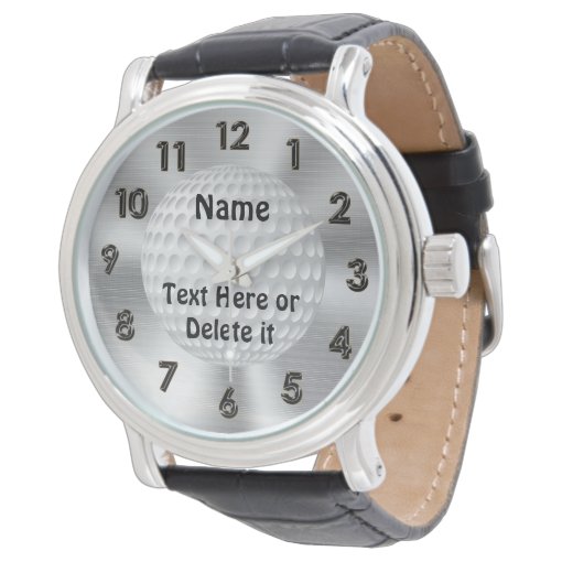 Personalized Golf Watches for Men and Women | Zazzle