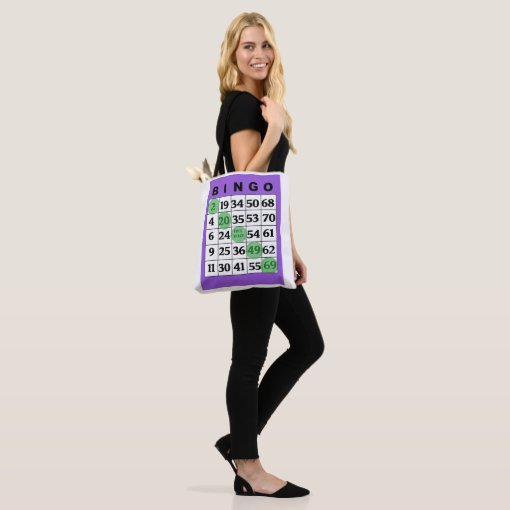 Personalized "Good Luck" BINGO Bag | Zazzle