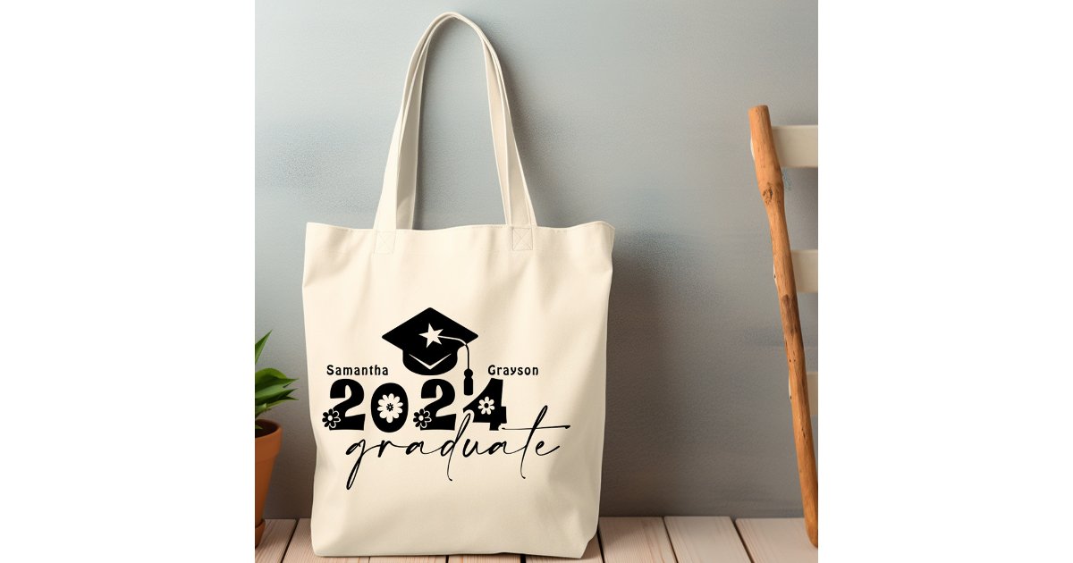 Personalized Graduate Class of 2024 Tote Bag | Zazzle