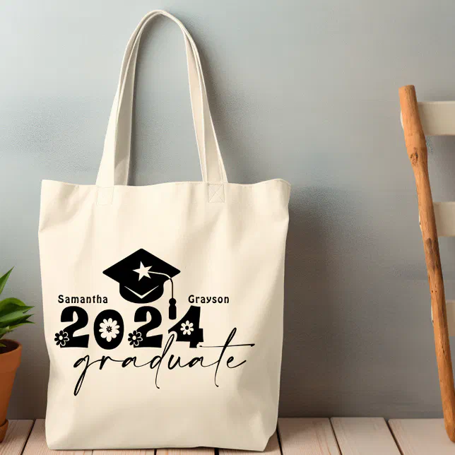 Personalized Graduate Class of 2024 Tote Bag | Zazzle