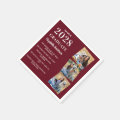 Personalized Graduate Fun Facts 3 Photo Graduation Napkins | Zazzle