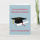Master's Degree Graduation Congratulations Card | Zazzle.com
