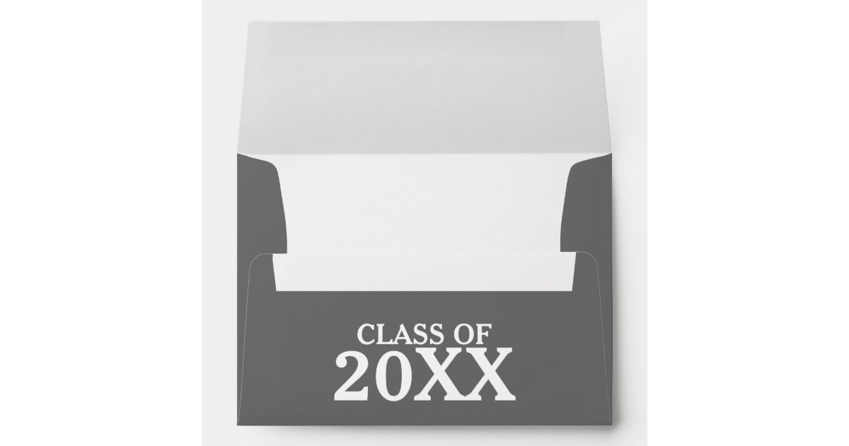 Personalized Graduation Class Envelope | Zazzle