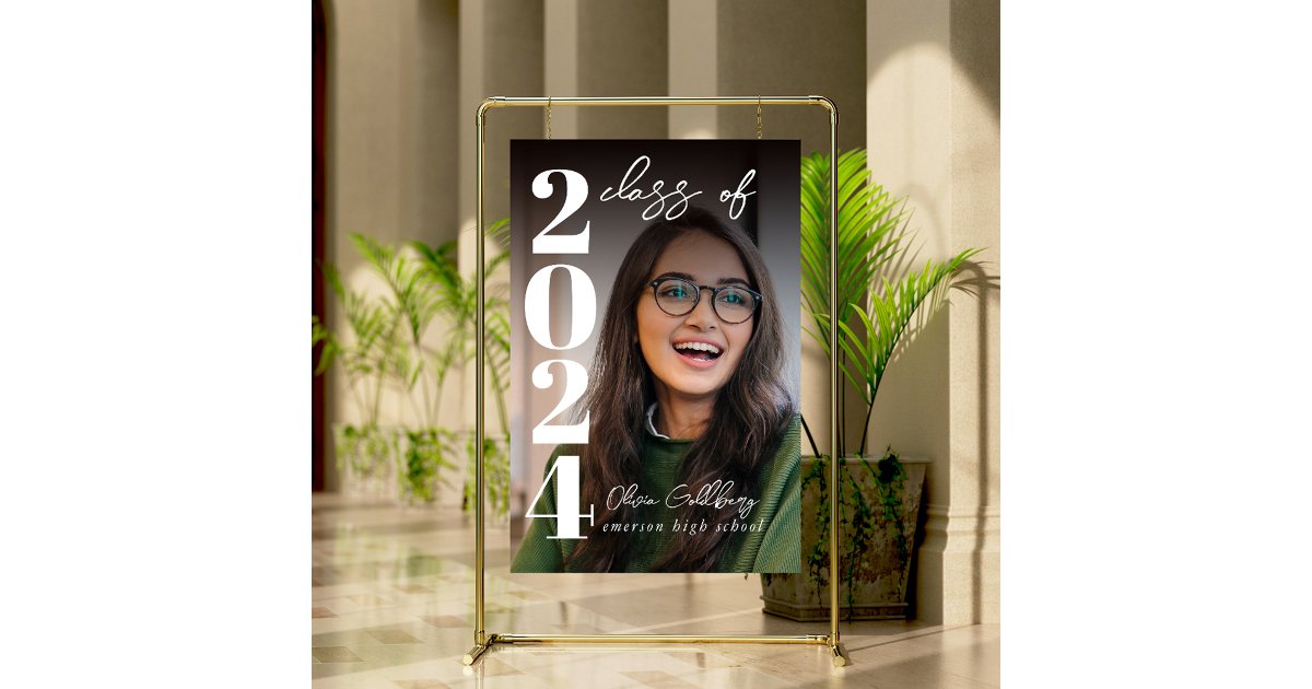 Personalized Graduation Foam Board Sign | Zazzle