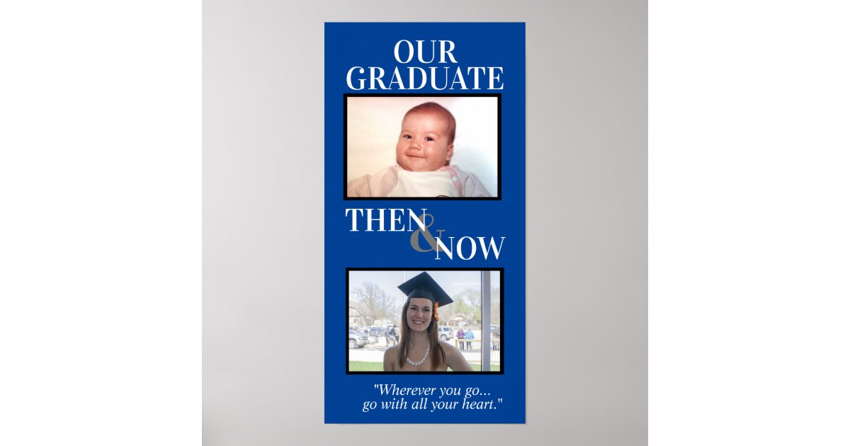 Personalized Graduation Gifts, Graduation Frame Poster | Zazzle