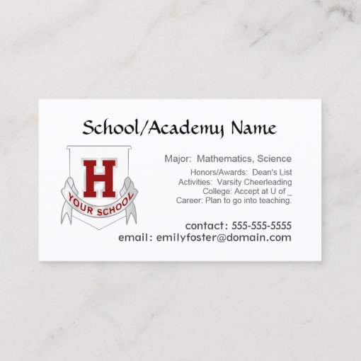 Personalized Graduation Name Cards | Zazzle
