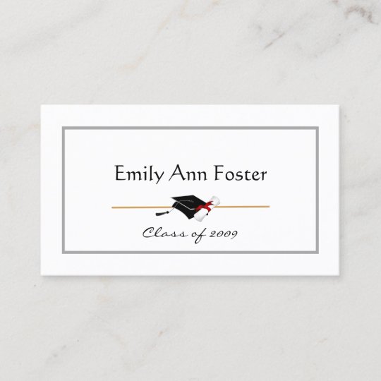 Personalized Graduation Name Cards | Zazzle.com