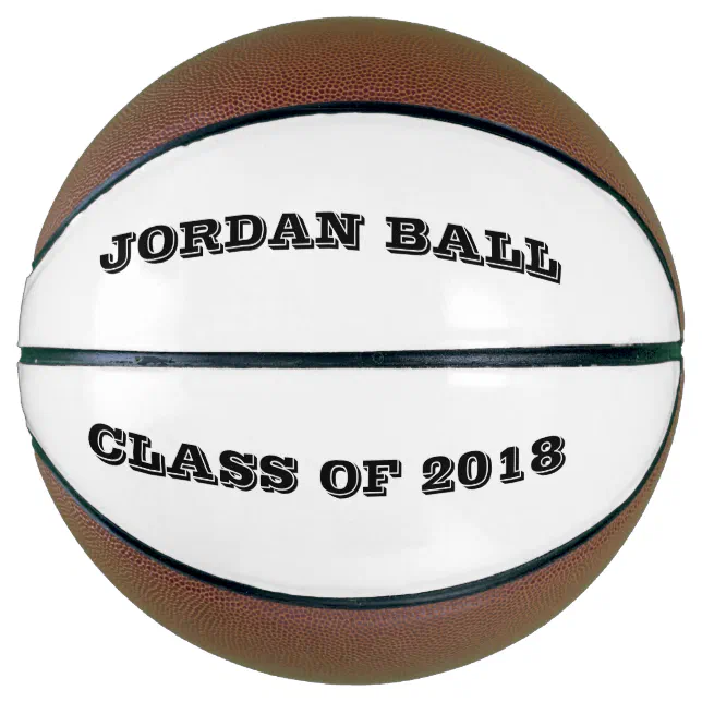 Personalized Graduation Name Class Year Sport Gift Basketball | Zazzle