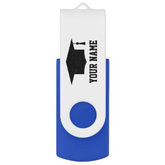 Personalized graduation party USB pen flash drive | Zazzle