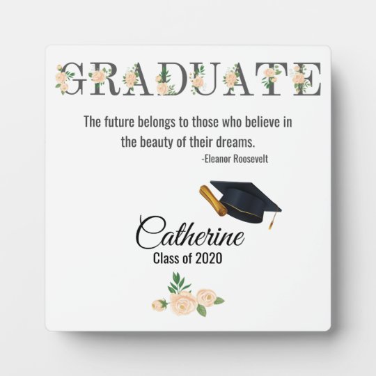 Personalized Graduation Print - Graduation Gift Plaque | Zazzle.com