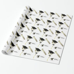 Personalized Graduation Wrapping Paper | Zazzle