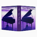 Personalized Grand Piano Music Binder | Zazzle