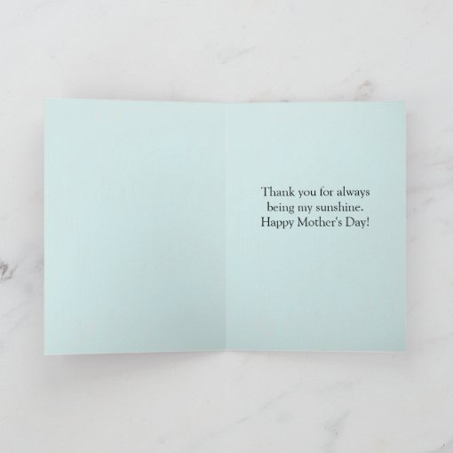 Personalized Grandma, You are my Sunshine Greeting Card | Zazzle
