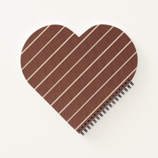 Personalized Gratitude Journal Rose Gold Heart | Zazzle