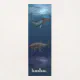 Personalized Great White and Hammerhead Sharks Yoga Mat | Zazzle