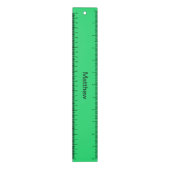 Personalized green ruler | Zazzle