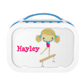 Personalized Gymnastics lunchbox | Zazzle