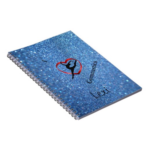 PERSONALIZED GYMNASTICS NOTEBOOK | Zazzle