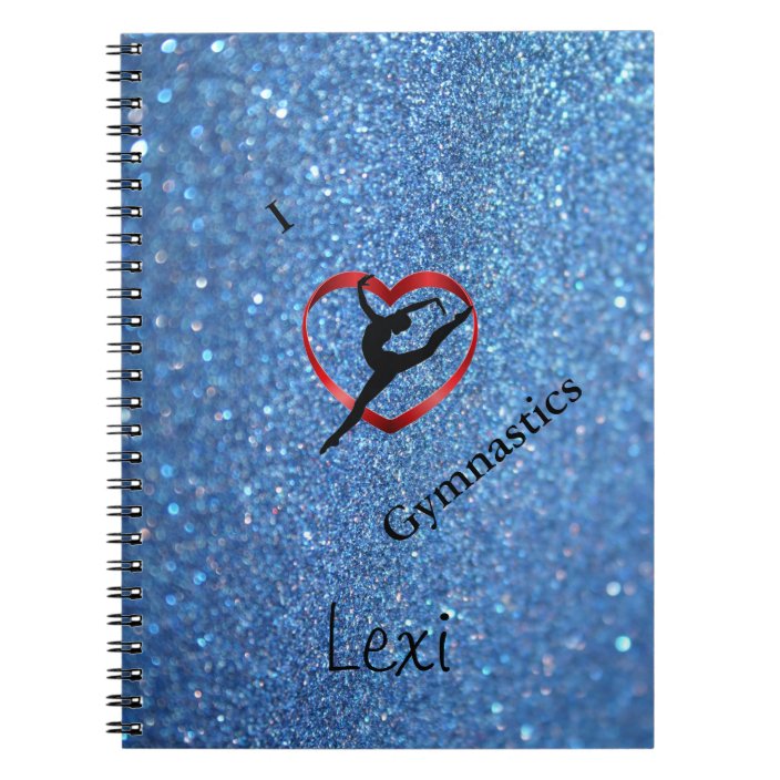 PERSONALIZED GYMNASTICS NOTEBOOK | Zazzle.com