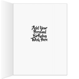 Personalized Happy Birthday Photo Jumbo Card | Zazzle