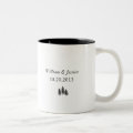 Personalized Happy Tin years Two-Tone Coffee Mug | Zazzle
