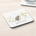 Personalized Hedgehog coasters | Zazzle