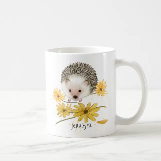 Personalized Hedgehog Mug | Zazzle
