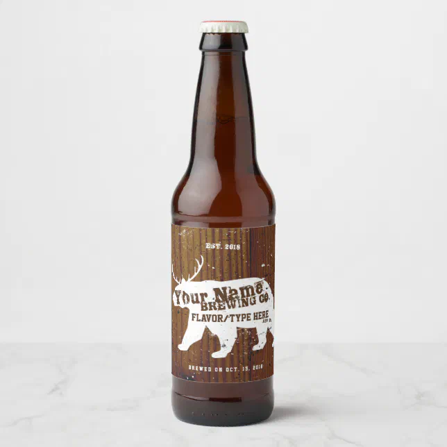 Personalized Homebrew Beer Labels | Zazzle