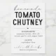 Personalized Homemade Tomato Chutney Label | Zazzle