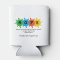 Personalized HOPE IN GOD Can Cooler | Zazzle