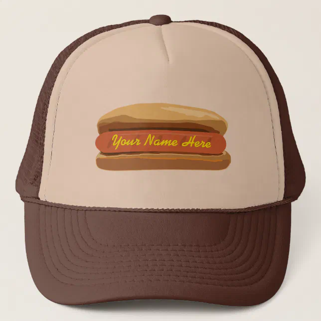 Personalized Hot Dog Hat | Zazzle