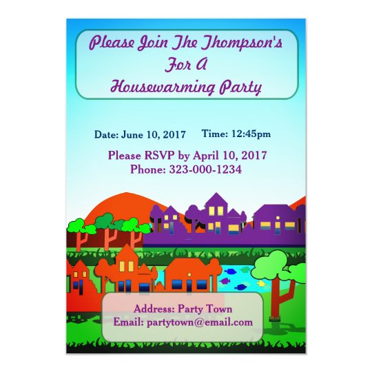 Personalized Housewarming Party Invitation | Zazzle.com