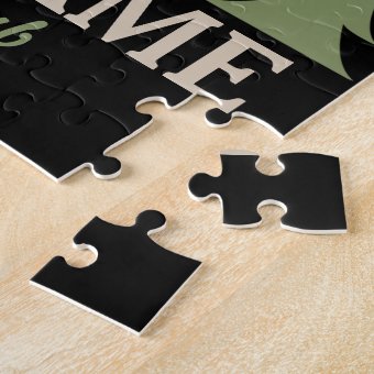 Personalized Hunter Deer Elk Antler Hunting Club Jigsaw Puzzle | Zazzle