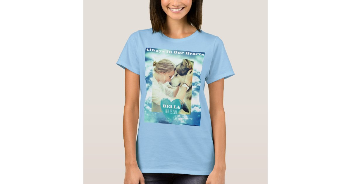 Personalized in loving memory memorial T-Shirt | Zazzle