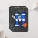 Personalized Initial Basketball Letter M Invitation | Zazzle