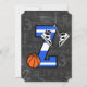 Personalized Initial Basketball Letter Z Invitation | Zazzle
