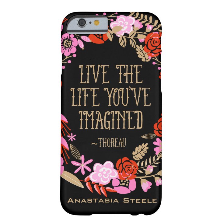 Personalized Inspiration Live Life Imagined Quote Case-Mate iPhone Case ...