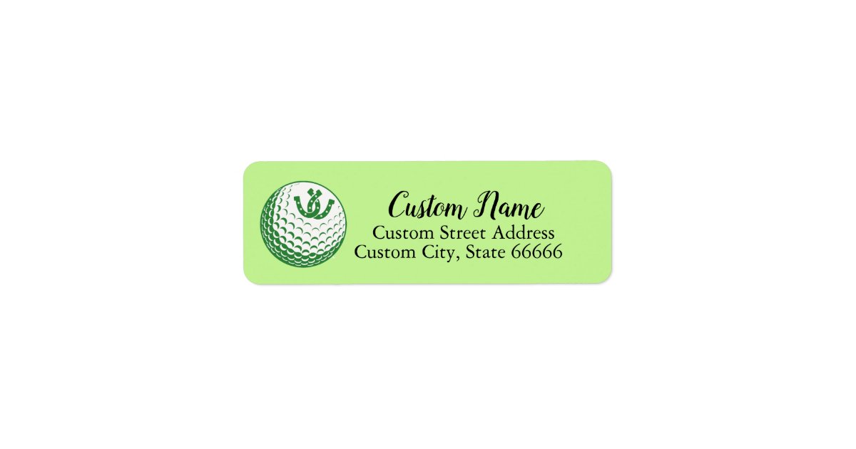 Personalized Irish Address Labels - Custom Design | Zazzle