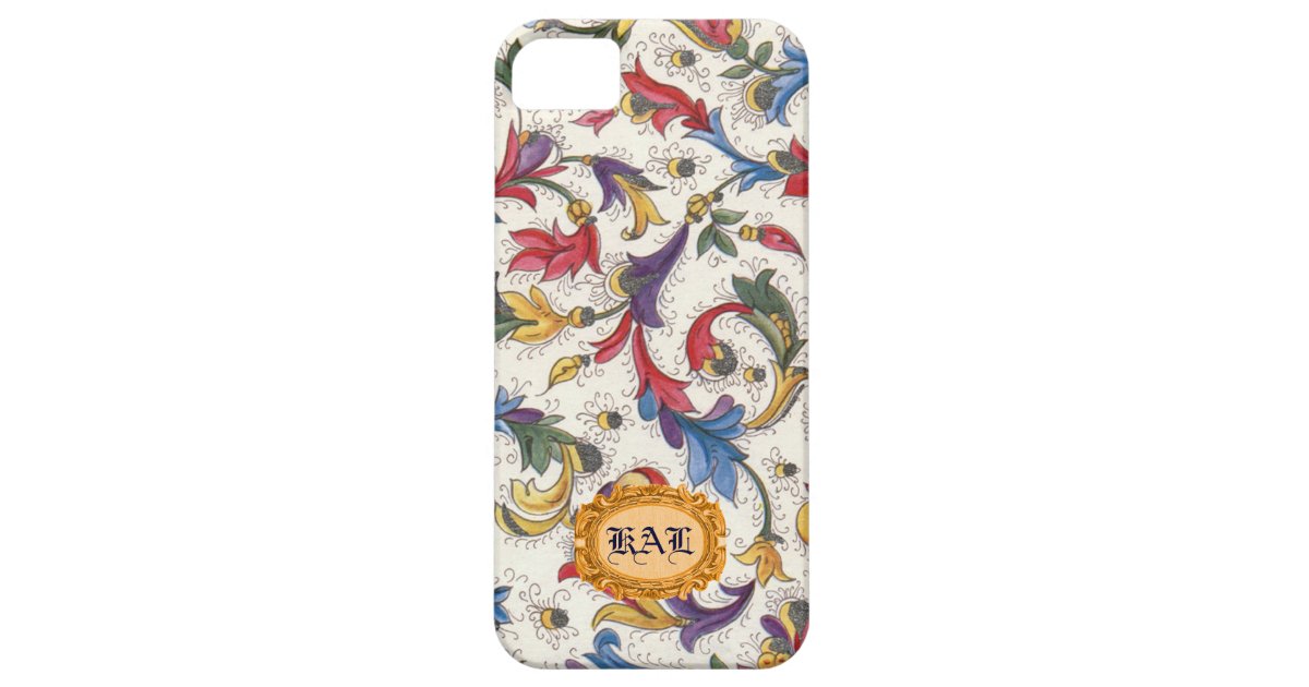 Personalized Italian Florentine Phone Case | Zazzle.com