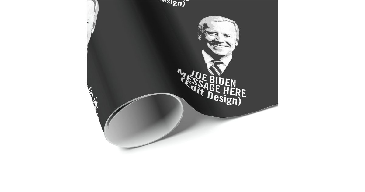 Personalized Joe Biden Wrapping Paper | Zazzle