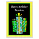 Personalized Jumbo Sized Happy Birthday Card | Zazzle