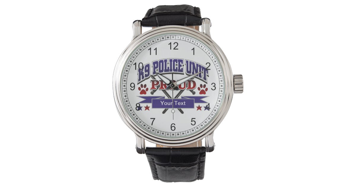 Personalized K9 Unit Proud Watch | Zazzle