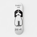 Personalized "Keep Out" Dog Room Sign Skateboard | Zazzle
