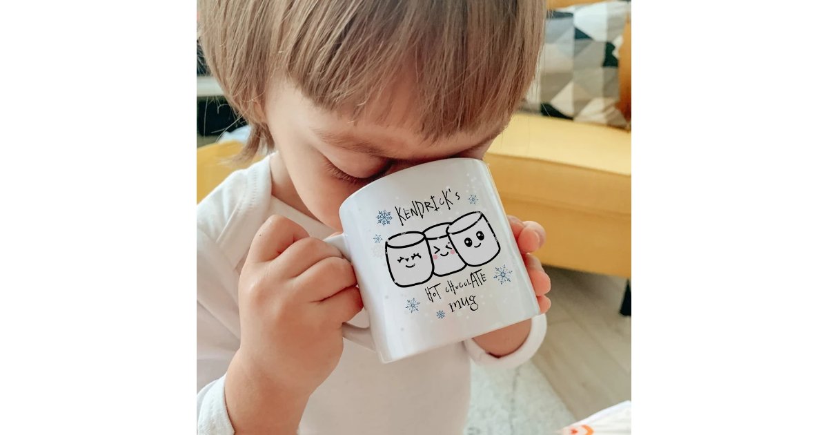 Personalized Kids Hot Chocolate Mug | Zazzle