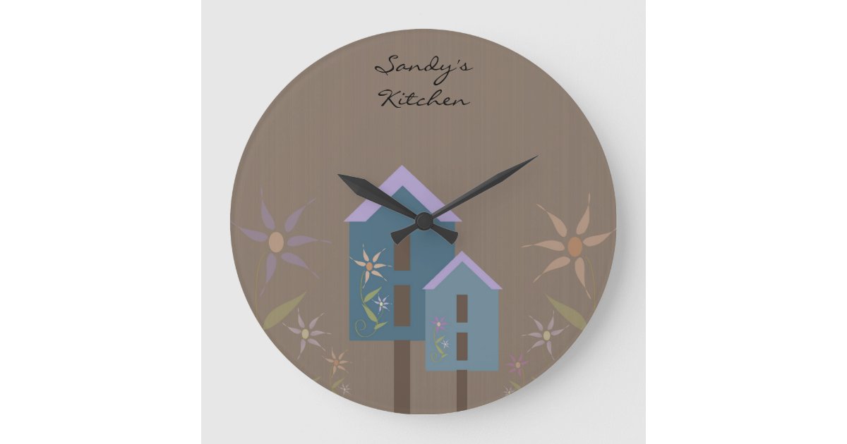 Personalized Kitchen Clock | Zazzle