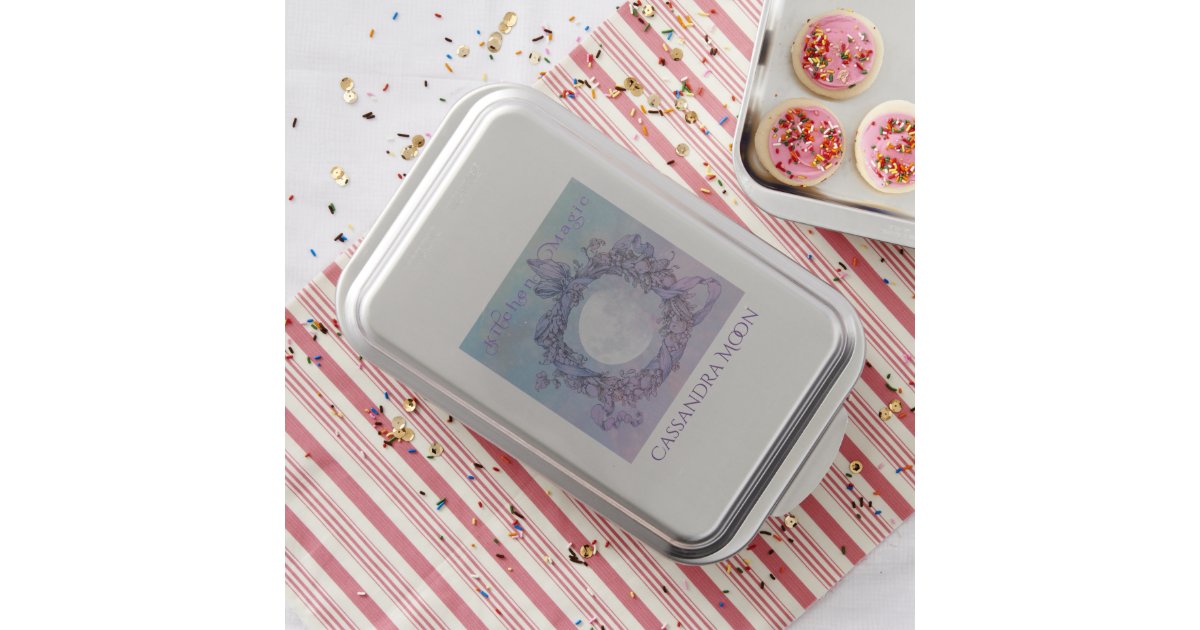Personalized Kitchen Magic Cake Pan | Zazzle