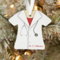 Personalized Lab Coat/Doctor Ornament | Zazzle